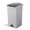Pattersons. Addis Lift Top Bin 50l Metallic