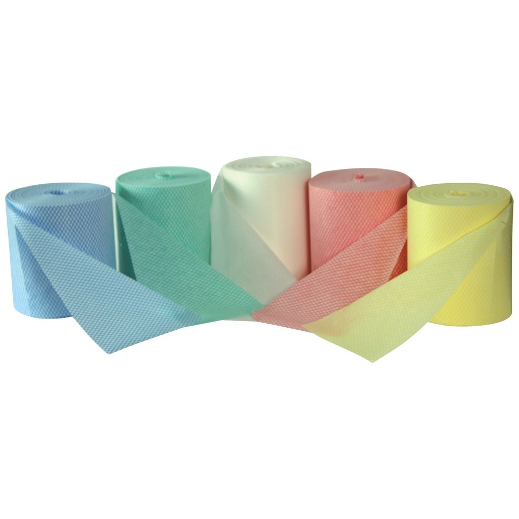Pattersons. Jangro Lightweight Cloth Roll Blue 350 Sheet Rolls (2)